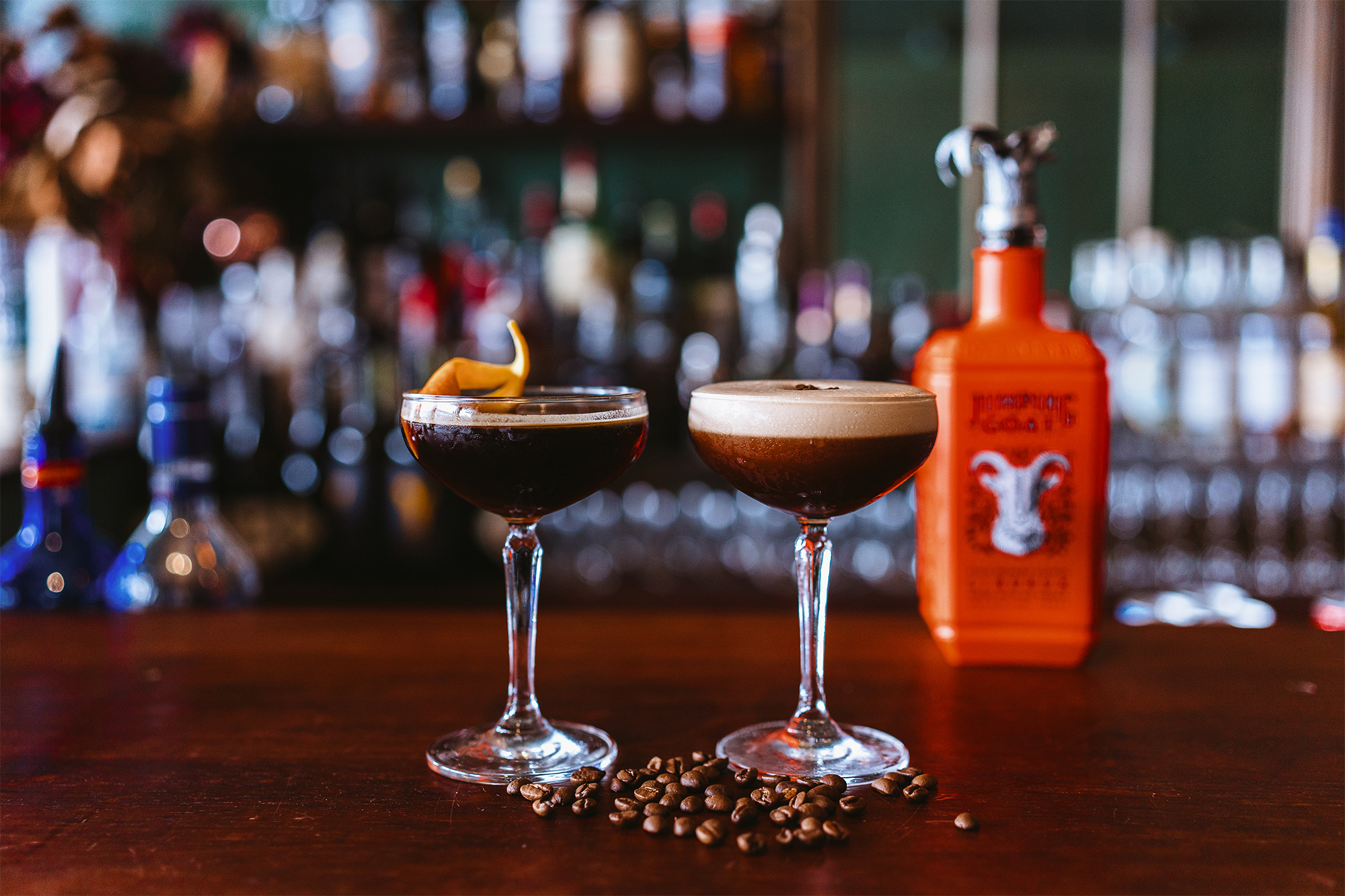 Jumping Goat - coffee liquor from New Zealand available in Poland