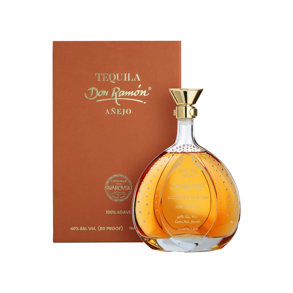 Tequila Don Ramón Limited Edition Swarovski Añejo 750 ml – collector’s ...