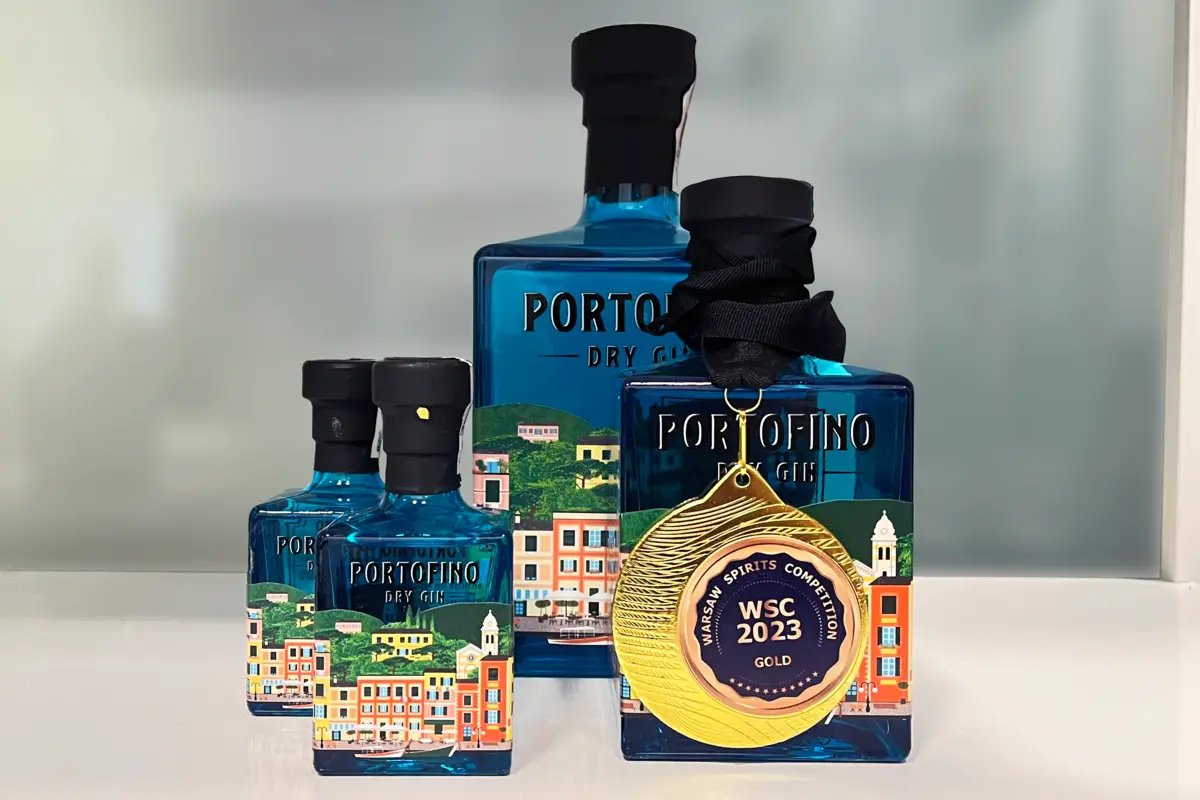 Premium gin Portofino Dry Gin with new awards - Crimston Spirits